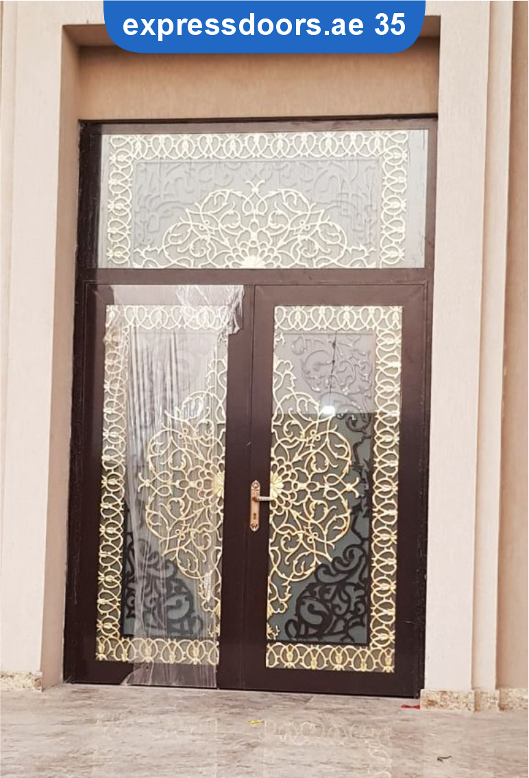 Cast Aluminium Door Design 35 - Express Gate