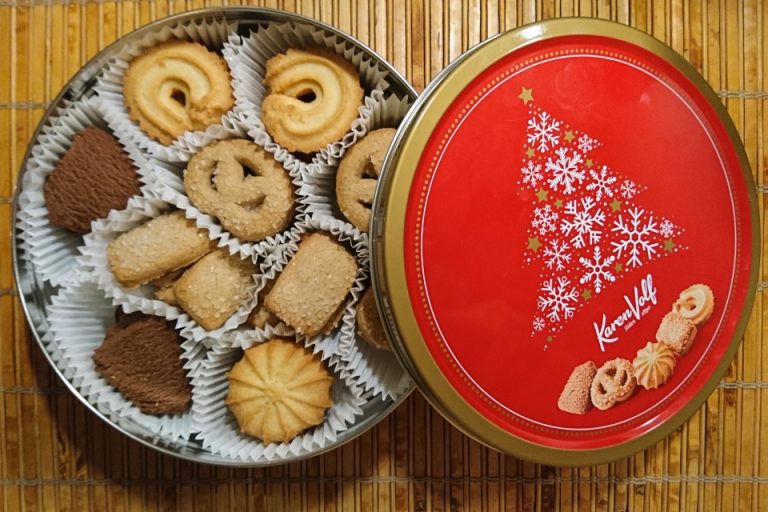 Датское печенье в жестяных коробках - Флора Пассионис