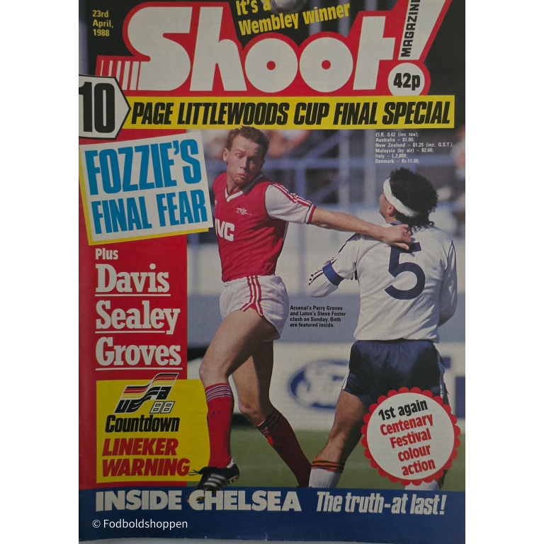 SHOOT! – 23 APRIL 1988 - Fodboldshoppen