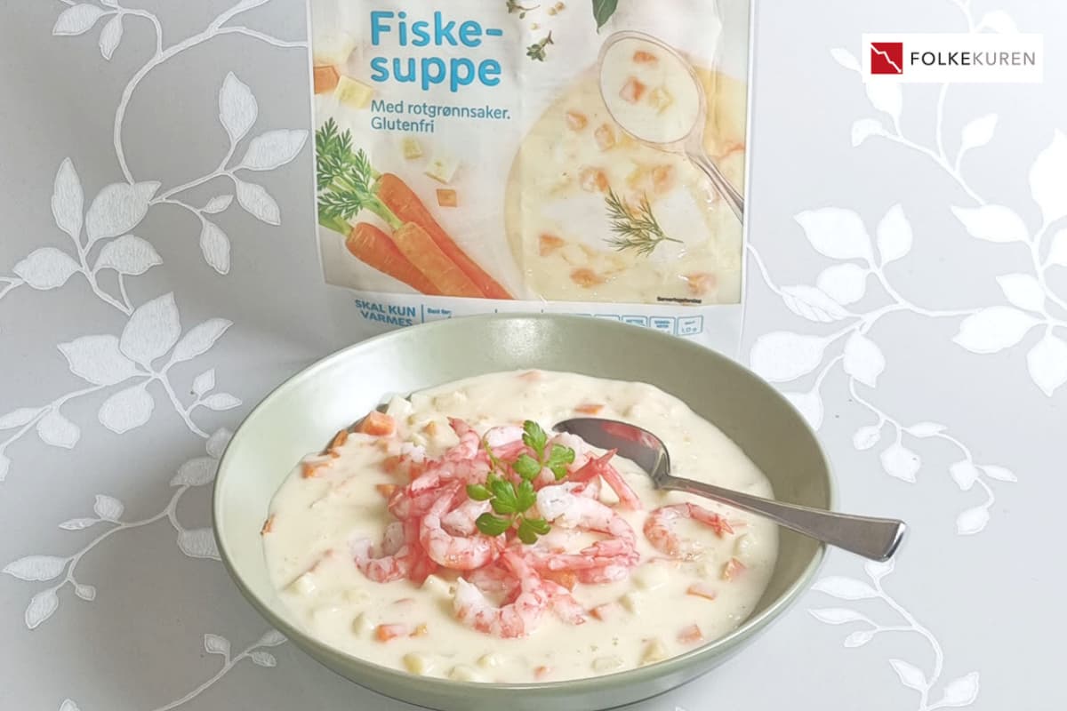 Beskyttet: Fjordland Fiskesuppe med reker - Folkekuren