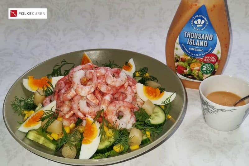 Reke- og aspargessalat - Folkekuren