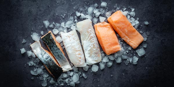 Frozen Seafood – extensive range – white fish and fish filets