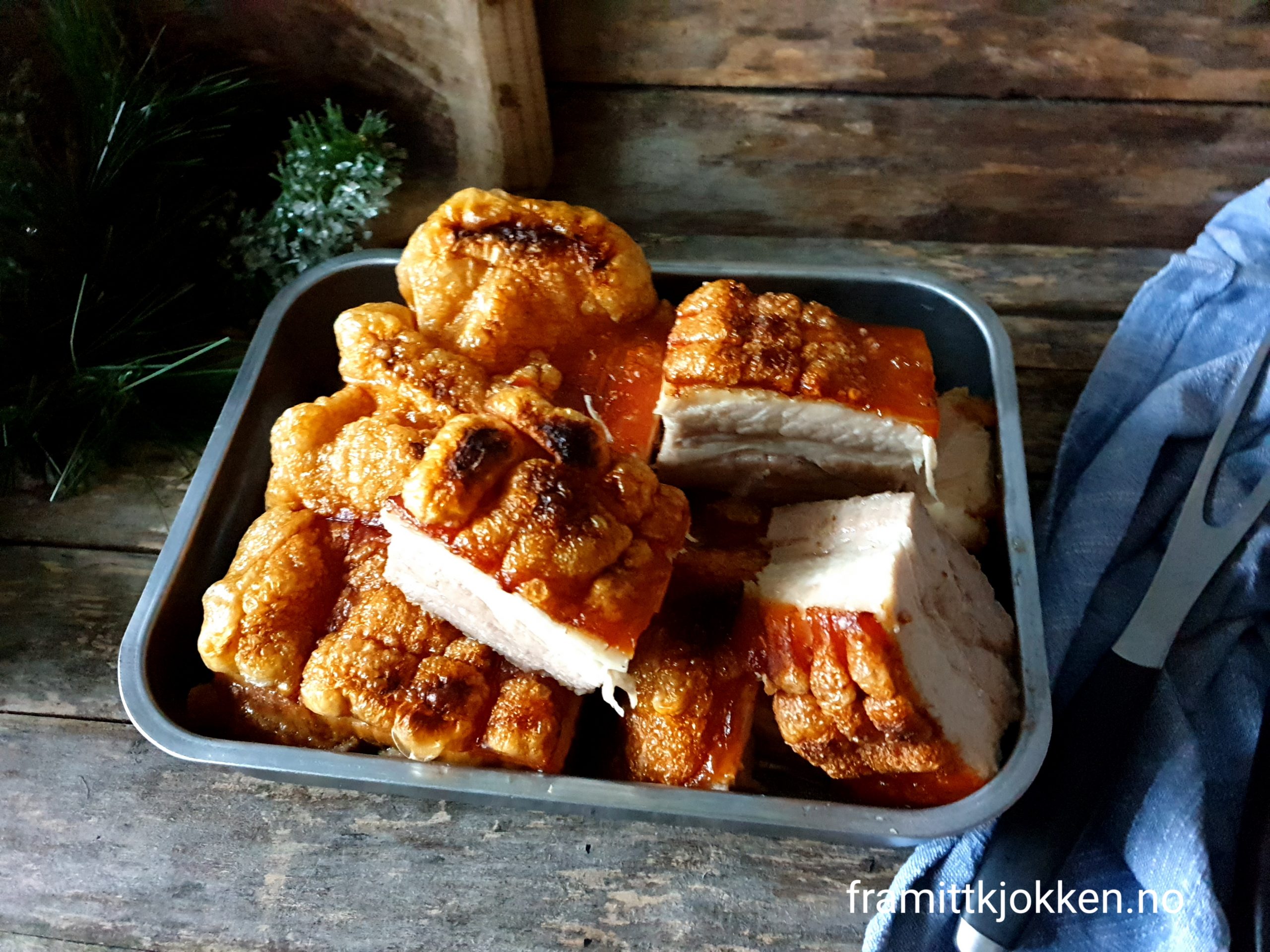 Langtidsstekt ribbe - Fra mitt kjøkken