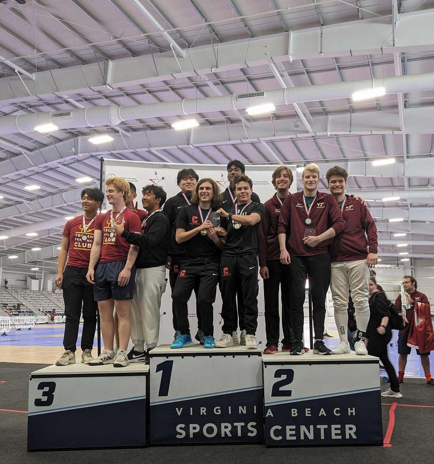 Nathan Peters wins Silver Medal at National College Club Championships! – Freehold Fencing Academy