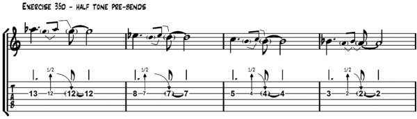 Guitar Technique Lesson How to Bend in Tune - Fundamental Changes Music ...