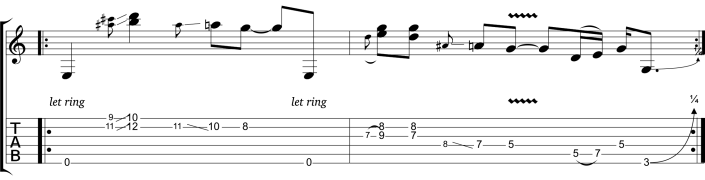 Using A Drone Note With Fills - Fundamental Changes Music Book Publishing