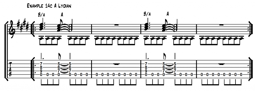 The Lydian Mode for Guitar Part 1 - Fundamental Changes Music Book ...