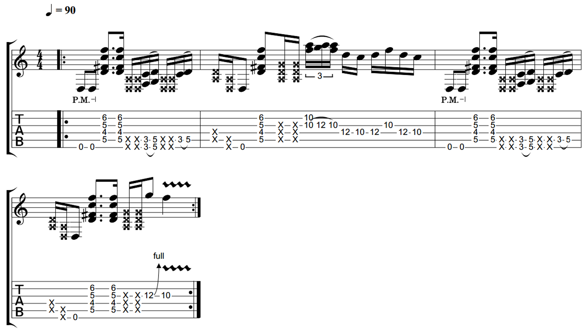 Drop D Rock Riffs - Fundamental Changes Music Book Publishing