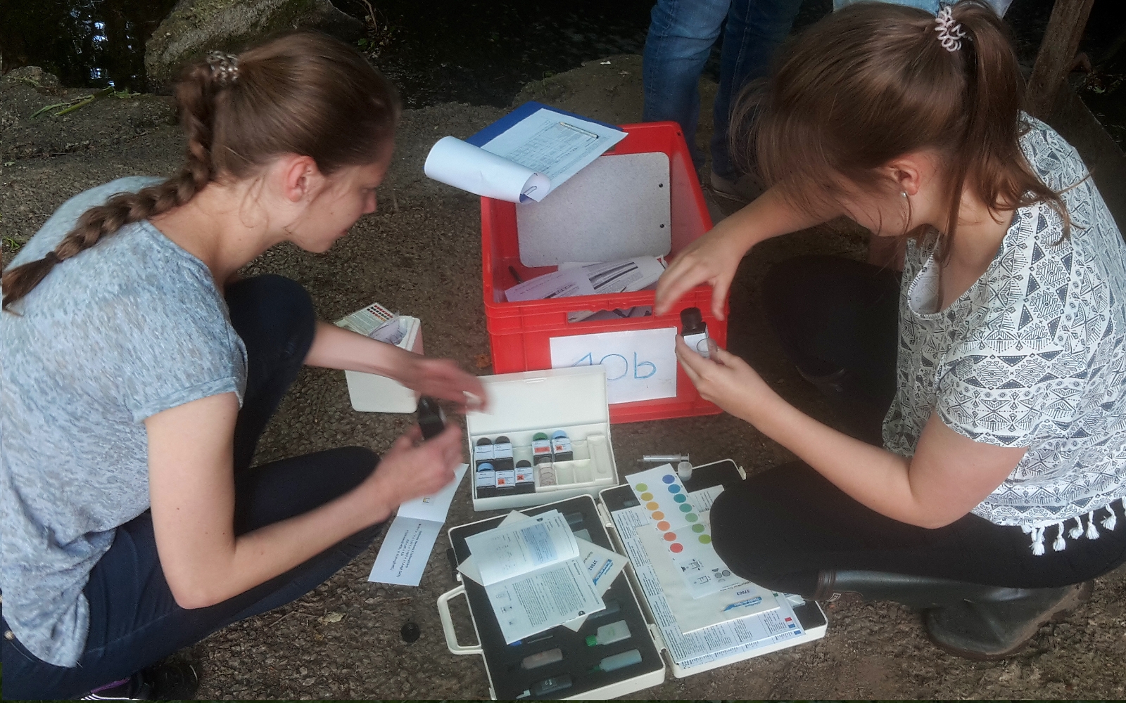 Der LK Biologie auf Exkursion – Gymnasium Auf der Morgenröthe Siegen