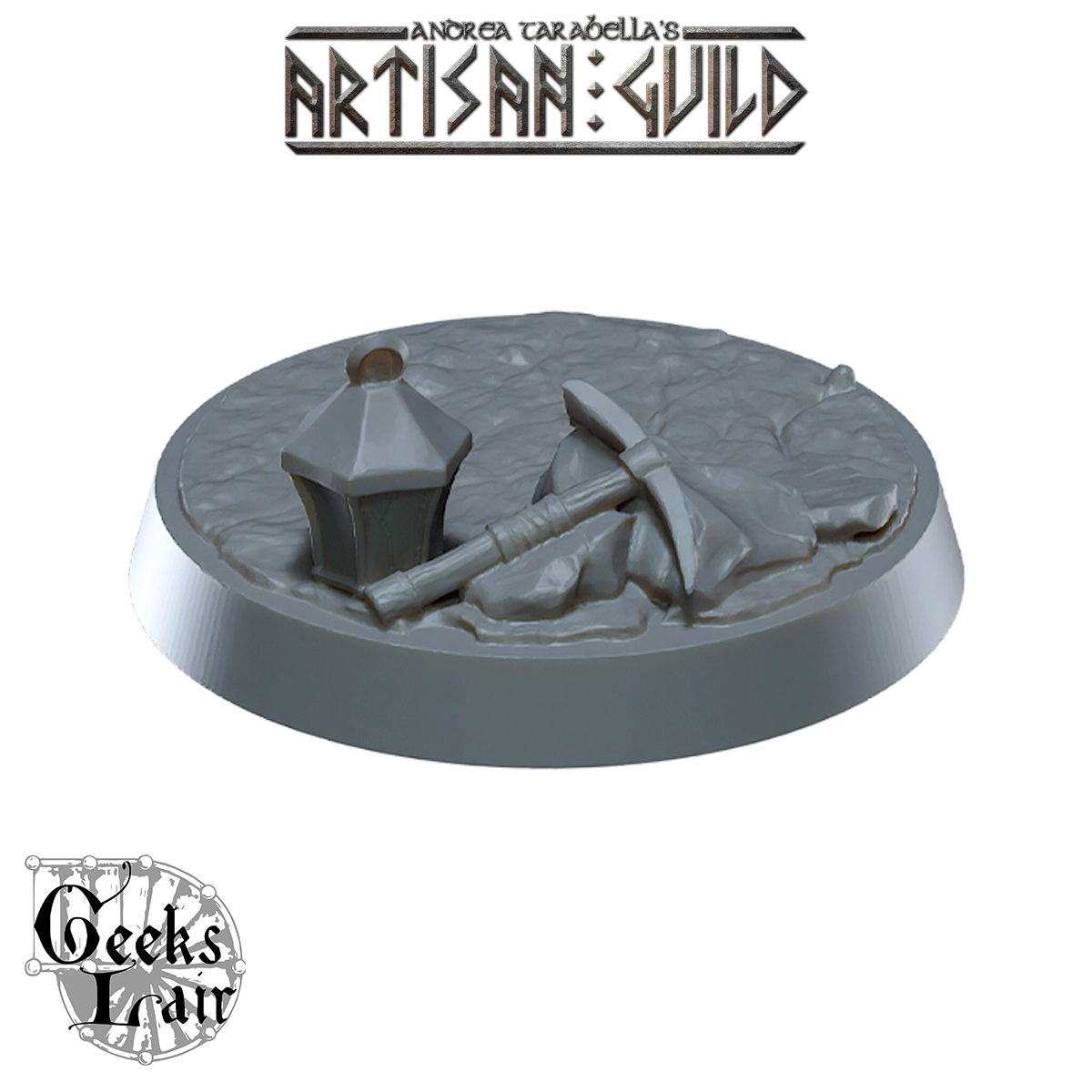 Dwarf Defender 25mm Base C - Geeks Lair