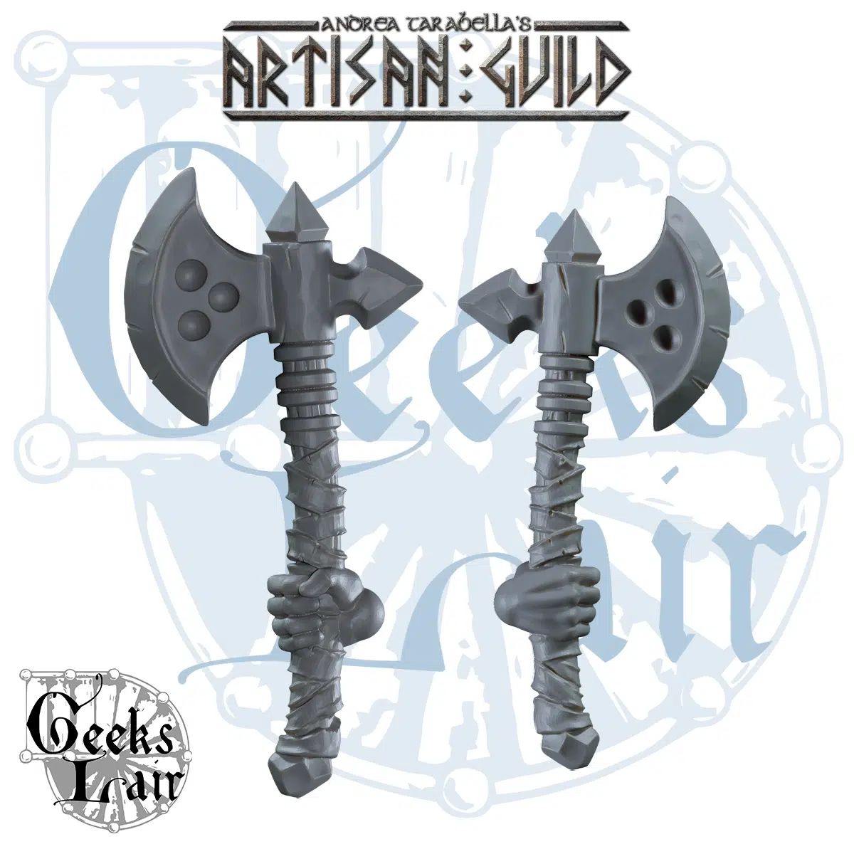 Human Fighter Axe - Geeks Lair