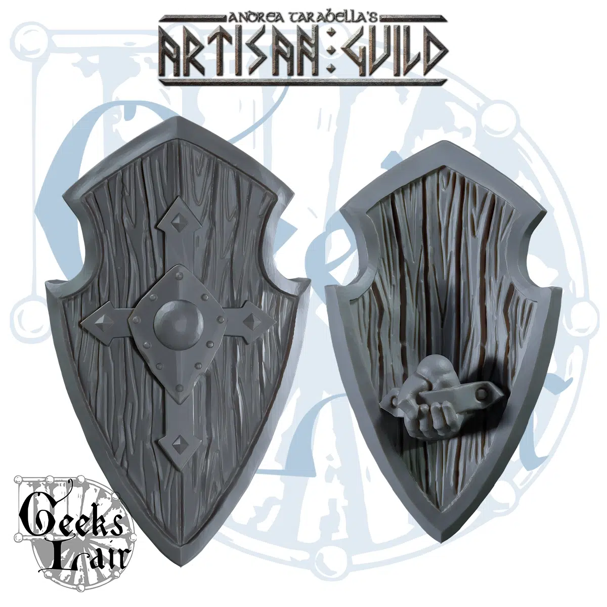 Human Fighter Shield - Geeks Lair