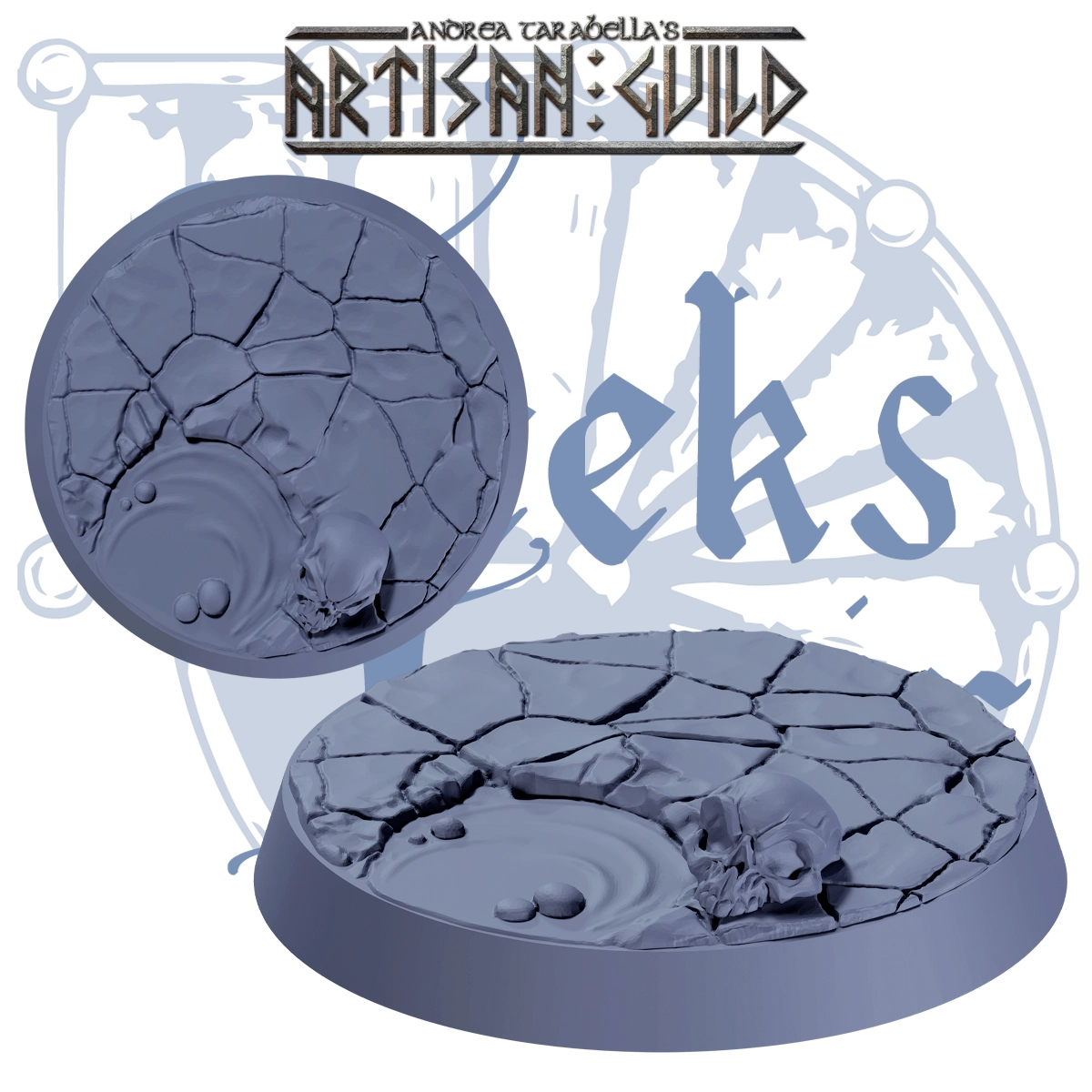 Base 25mm - Abyss Gruntling Base D - Geeks Lair