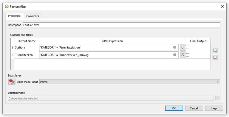 Counting Points In Polygons With A Qgis Processing Model