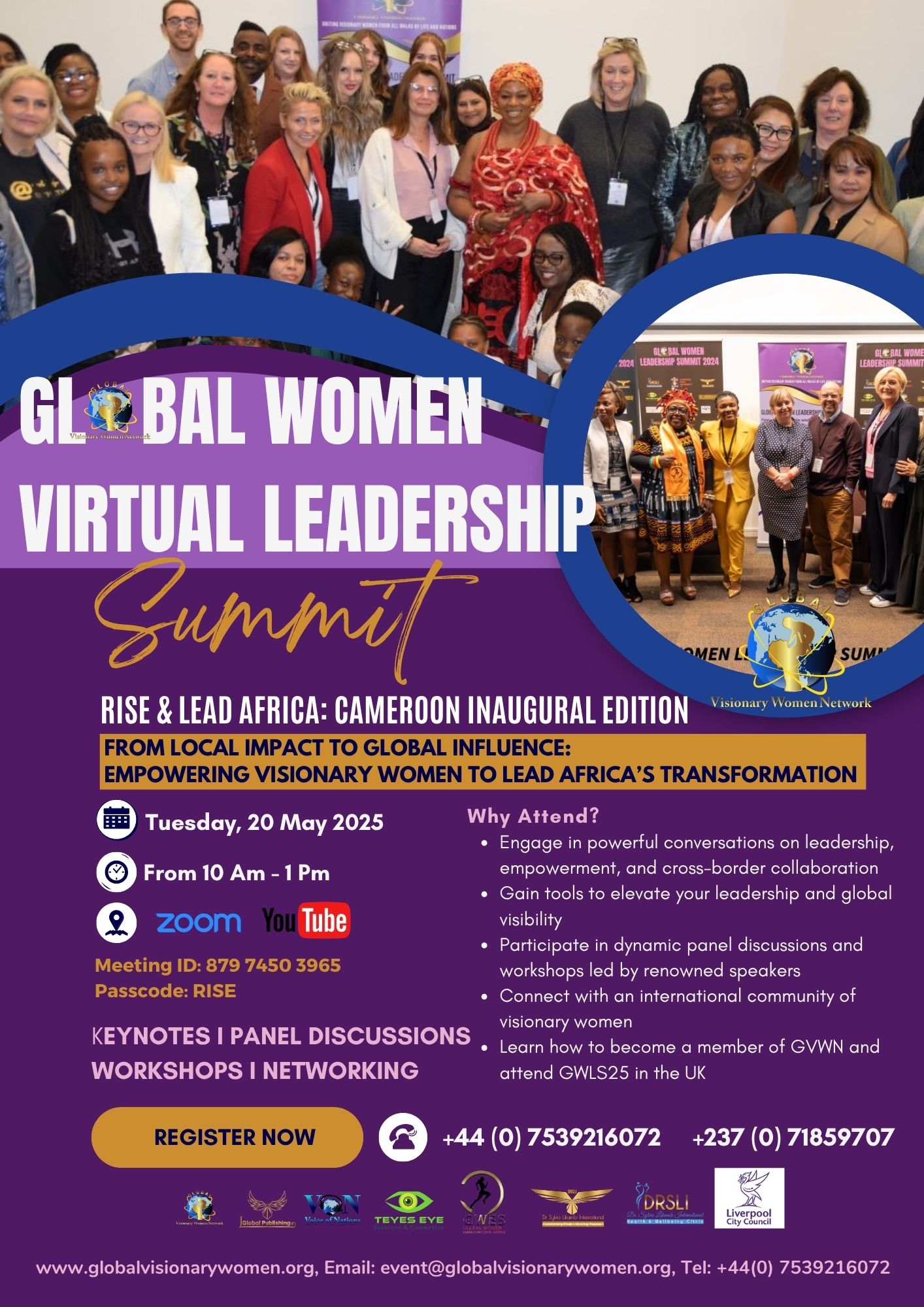GLOBAL WOMEN LEADERSHIP SUMMIT 2025 | globalvisionarywomen.org GLOBAL WOMEN LEADERSHIP SUMMIT 2025 | globalvisionarywomen.org