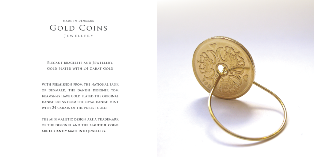 Gold Coins DK - Danish Design Jevellery - A part of Danish legacy