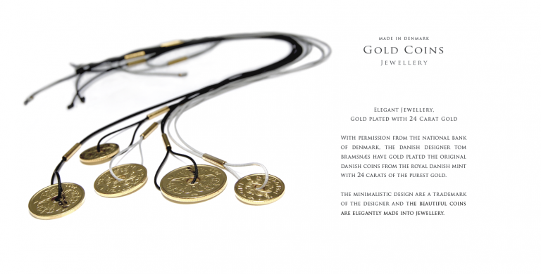 Gold Coins DK - Danish Design Jevellery - A part of Danish legacy