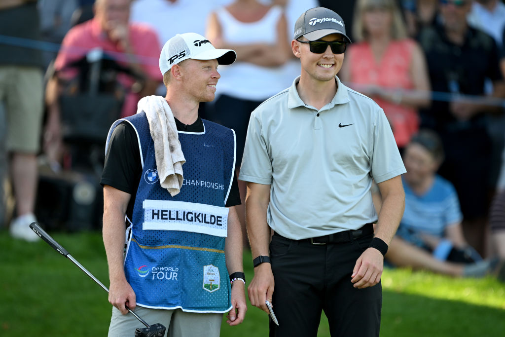 10 birdies! Marcus Helligkilde fører på Wentworth - Golfbladet.com