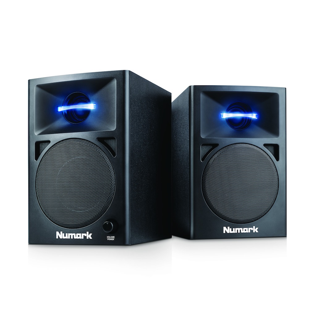 Numark N-Wave 360 Powered DJ Monitors (Utstillingsmodell) - GP Musikk