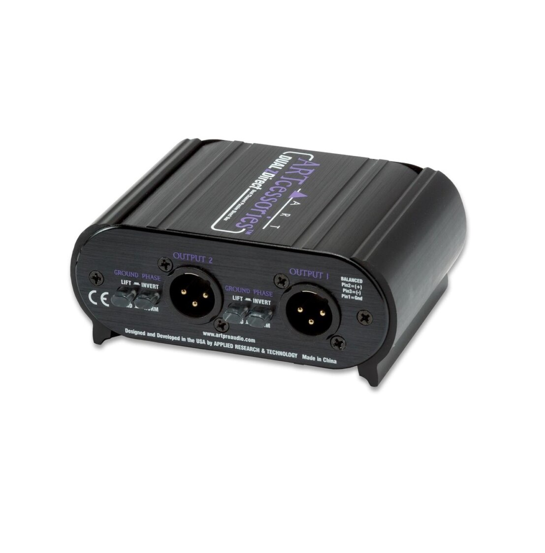 ART DUALZDIRECT DUAL PROFESSIONAL PASSIVE DIRECT BOX - GP Musikk