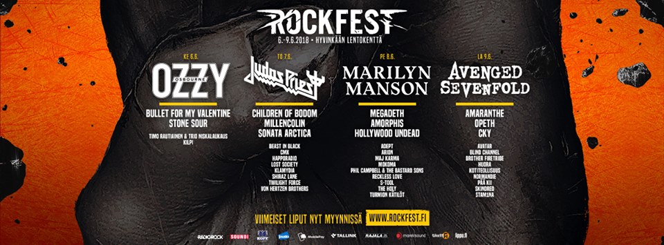 The Rock Fest completes their 2018 line-up with the last additions ...