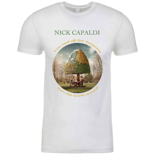 Nick Capaldi- Seasons Album Cover T-shirt – Grinning Dog Records