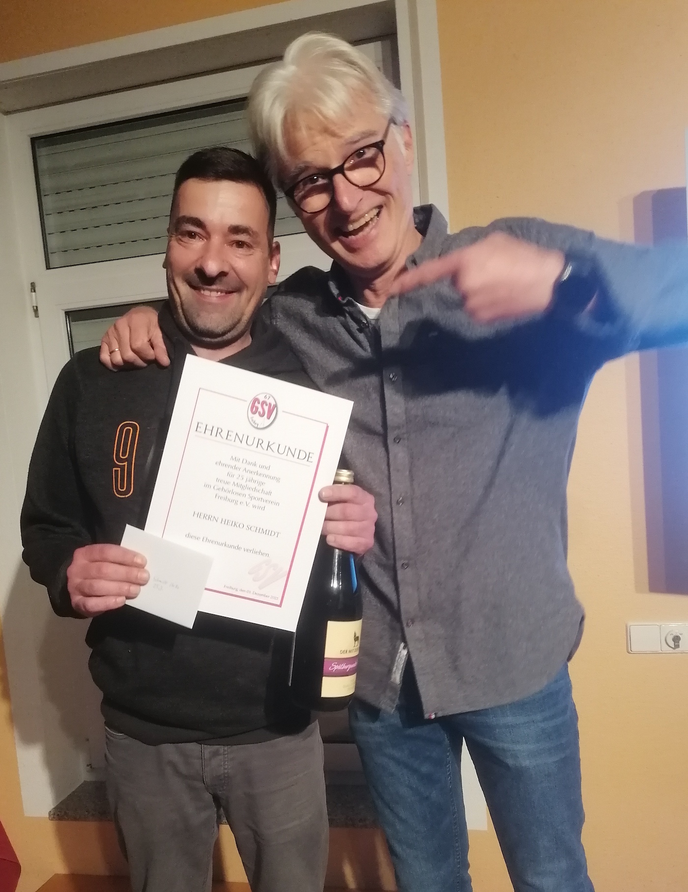 Willkommen GSV Freiburg e.V. Zuhause! » Heiko Schmidt 25j