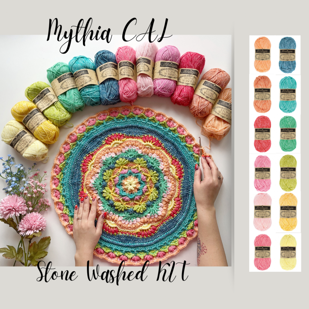 Mythia CAL by K.A.M.E Crochet KIT - haakhuis