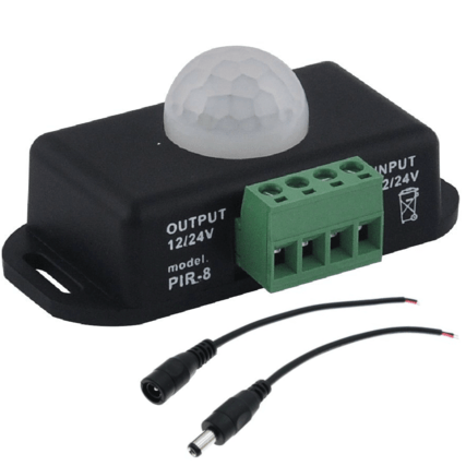 12v Pir Sensor met timer delay