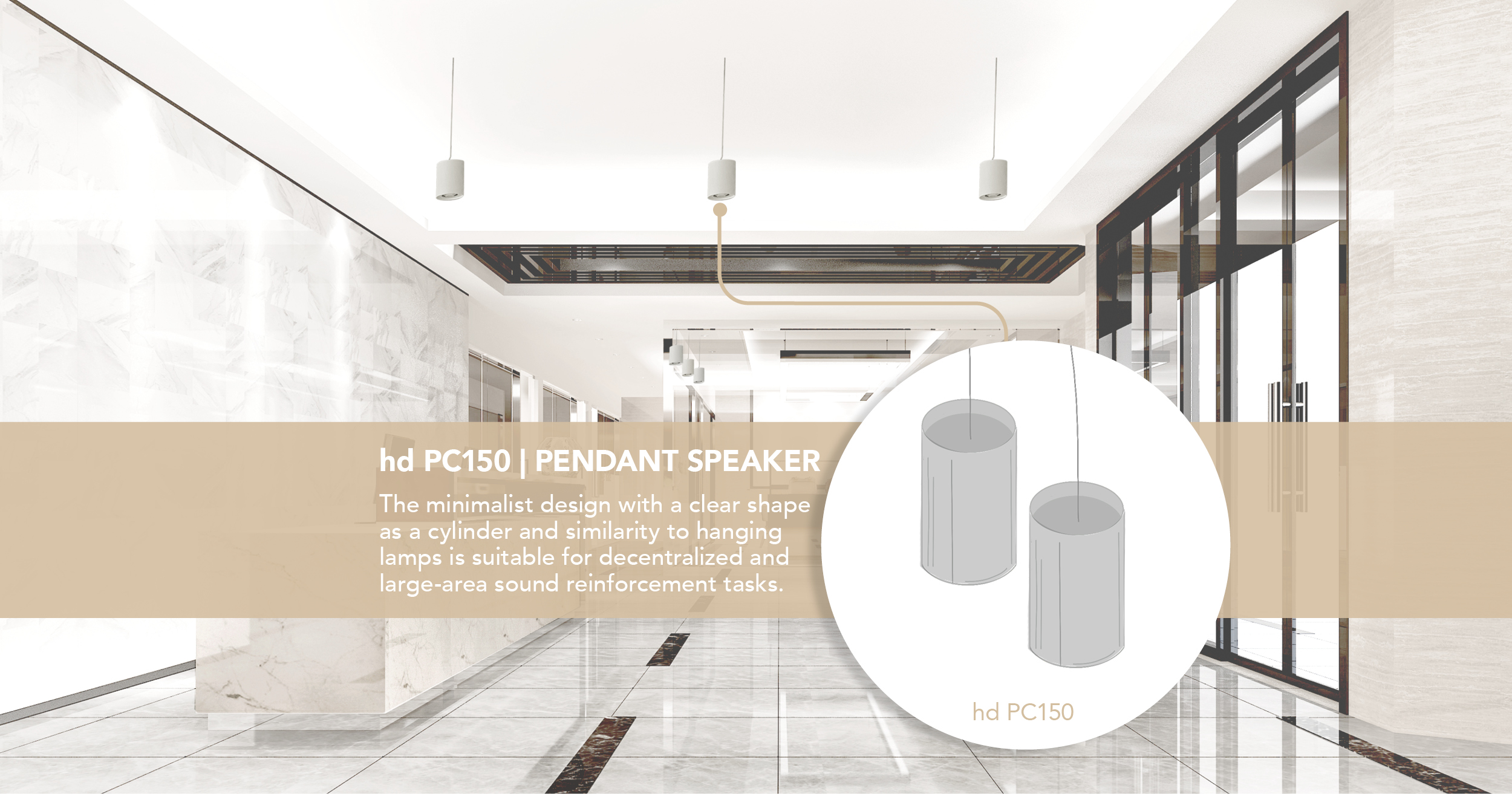 Suspended Ceiling Speaker System | Shelly Lighting