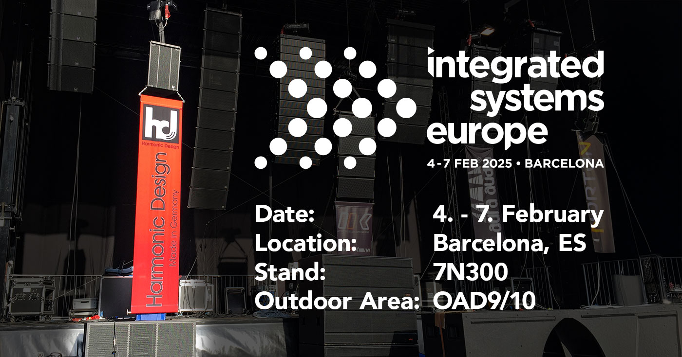 Harmonic Design auf der ISE 2025 in Barcelona - Harmonic Design