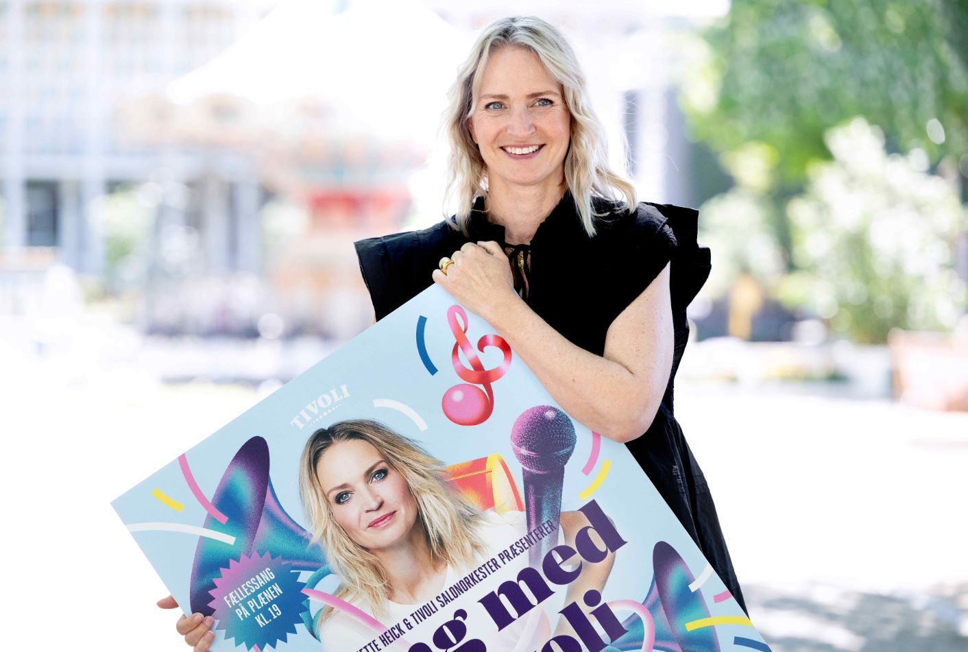 Annette Heick introducerer årets Syng med i Tivoli-stjerner ...