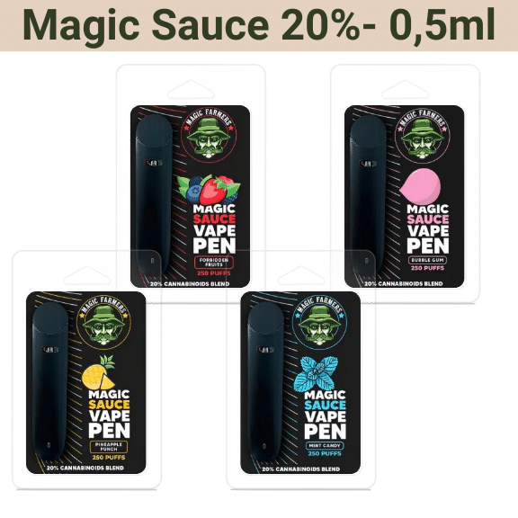 Magic Sauce Vape - THCPO 0,5ml från Magic Farmers - i Sverige