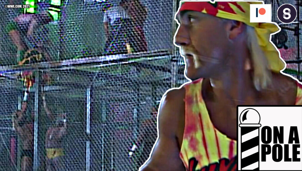 ON A POLE (Staffel 3 / Episode 1): Mega Power vs. The Alliance to end Hulkamania (WCW Uncensored ...