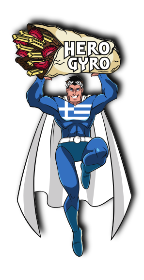 Hero Gyro | Heros Eat Gyros