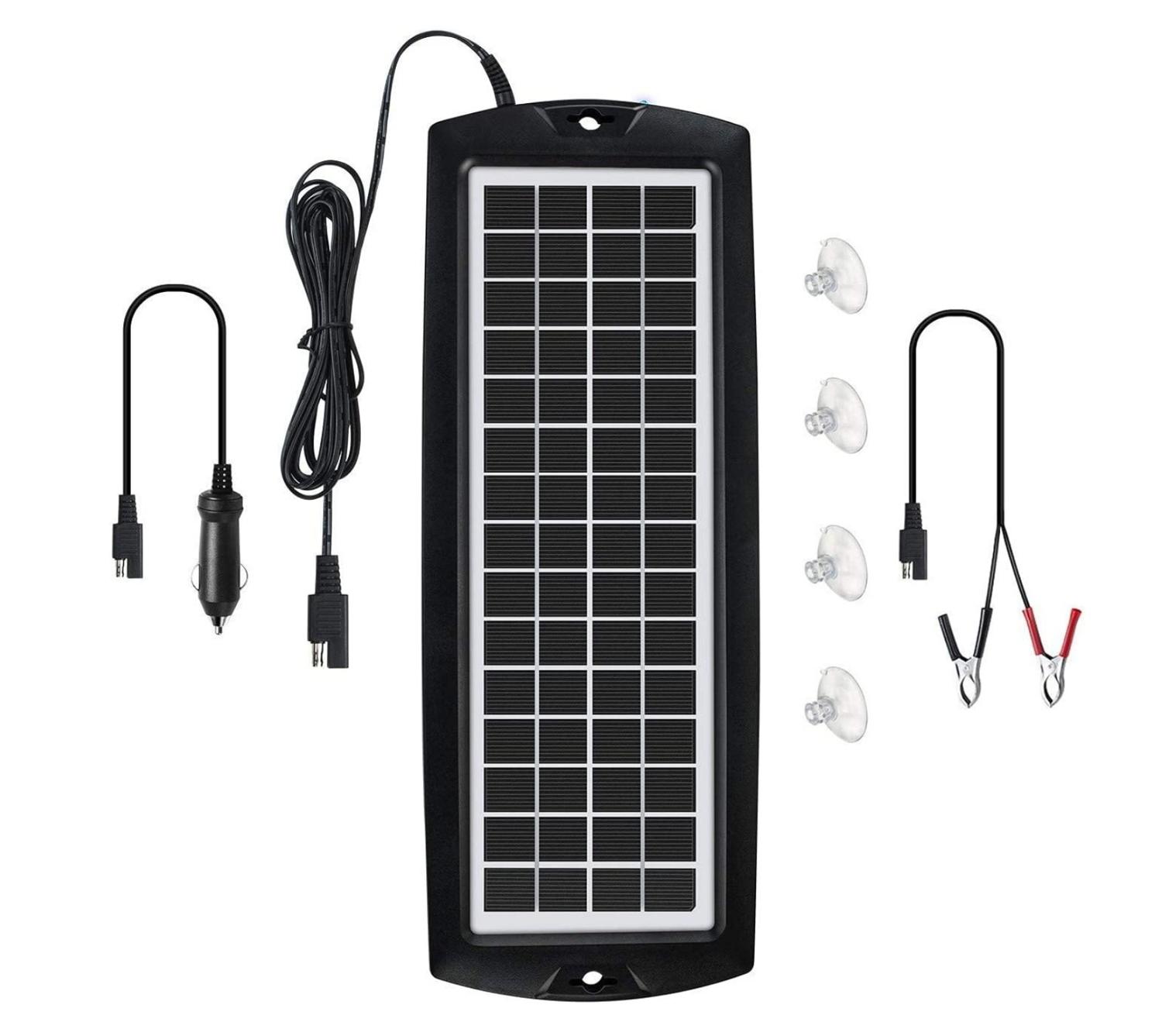 Solcellsdriven underhållsladdare till 12 Volts batterier - Solceller ...