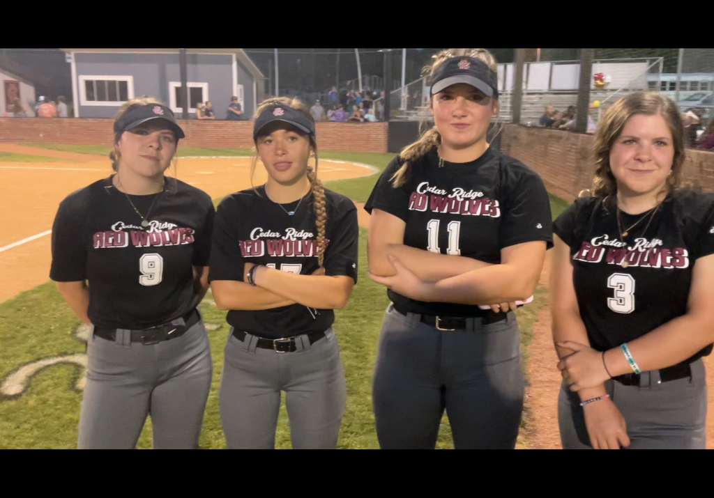 Cedar Ridge softball's Cierra Copeland, Cameron Copeland, Aliceann ...