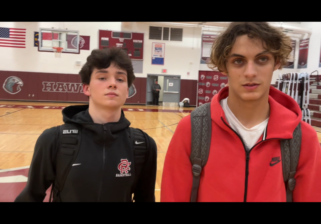 Cedar Ridge men's basketball's Braedon Wilbourn & Tripp Beasley discuss ...