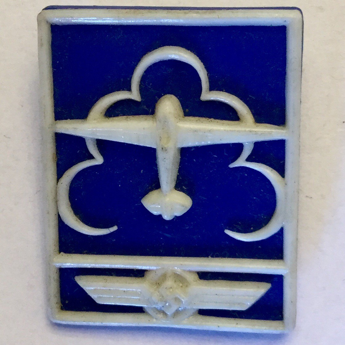 Rare plastic German National Socialist Flyers Corps Gliding tinnie ...
