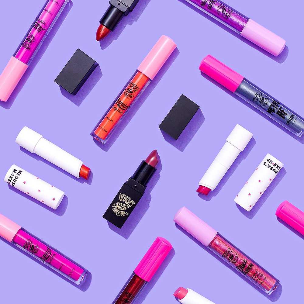 Medusas Make Up Colourful Product Photography And Fun Content For A