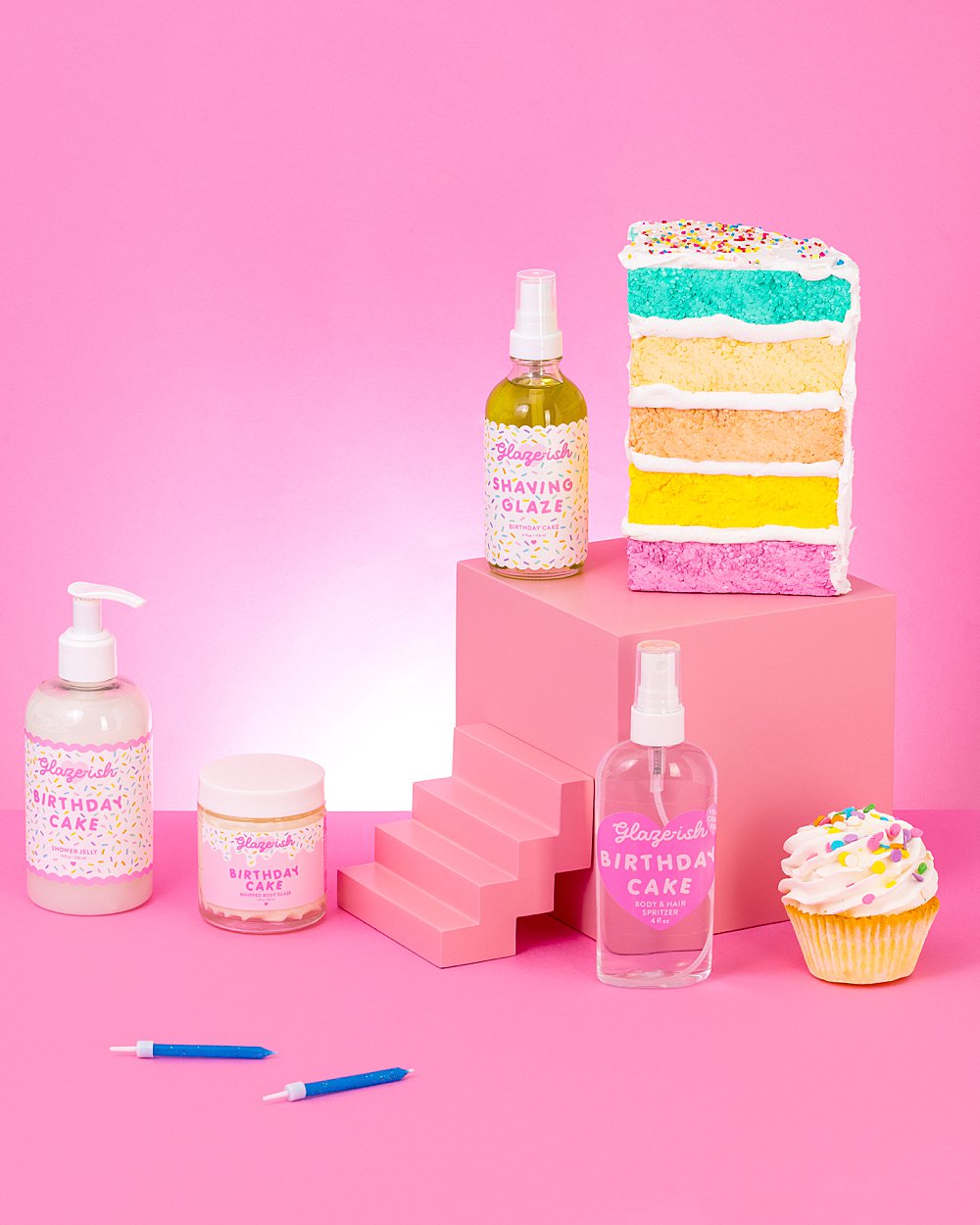 Colourful Content Creation With Fun Props And Cake Aesthetic Hiya