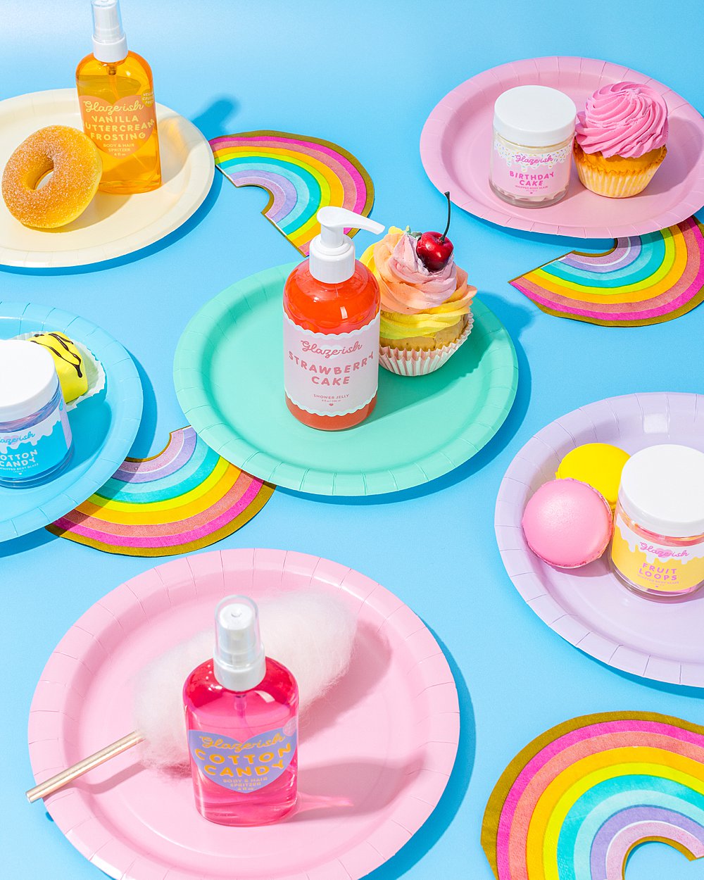Colourful Content Creation With Fun Props And Cake Aesthetic Hiya