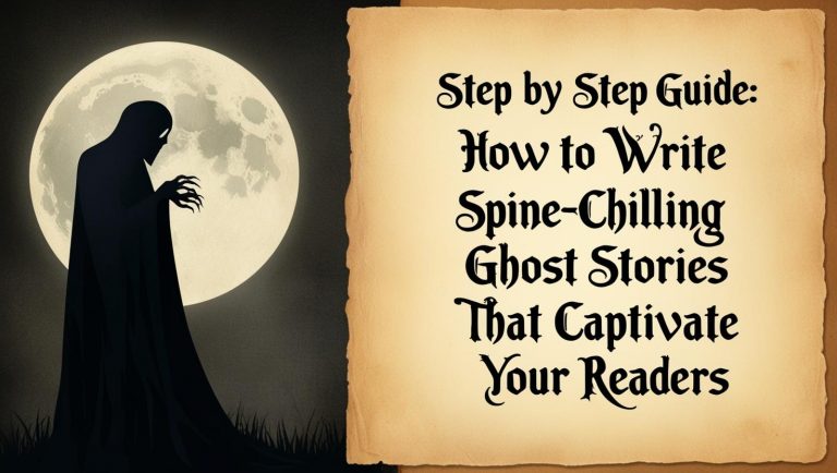 Step By Step Guide: How to Write Spine-Chilling Ghost Stories That ...