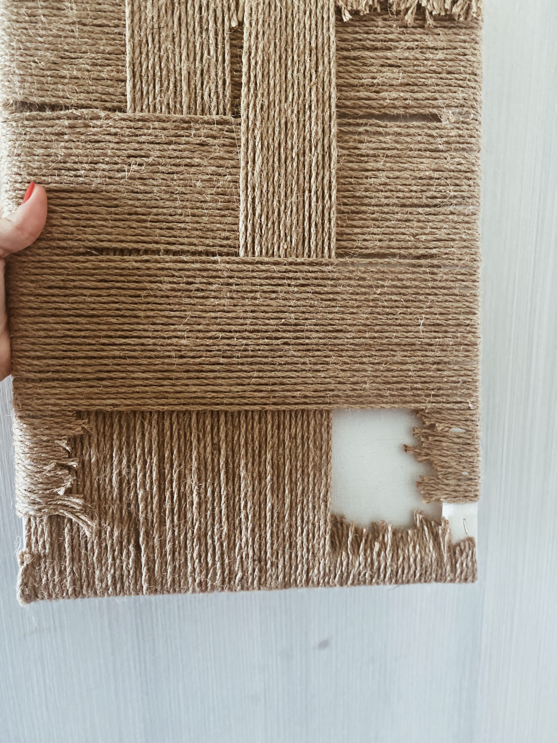 DIY – Tableau en corde de jute – Home Inspiration by Manon Thonnard