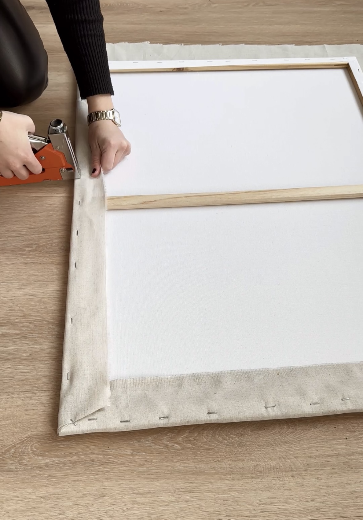 DIY – Toile en lin – Home Inspiration by Manon Thonnard