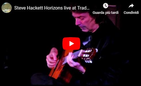Steve Hackett, acoustic show at Trading Boundaries - VIDEO & SOCIAL - Horizons Genesis & Co. 100%