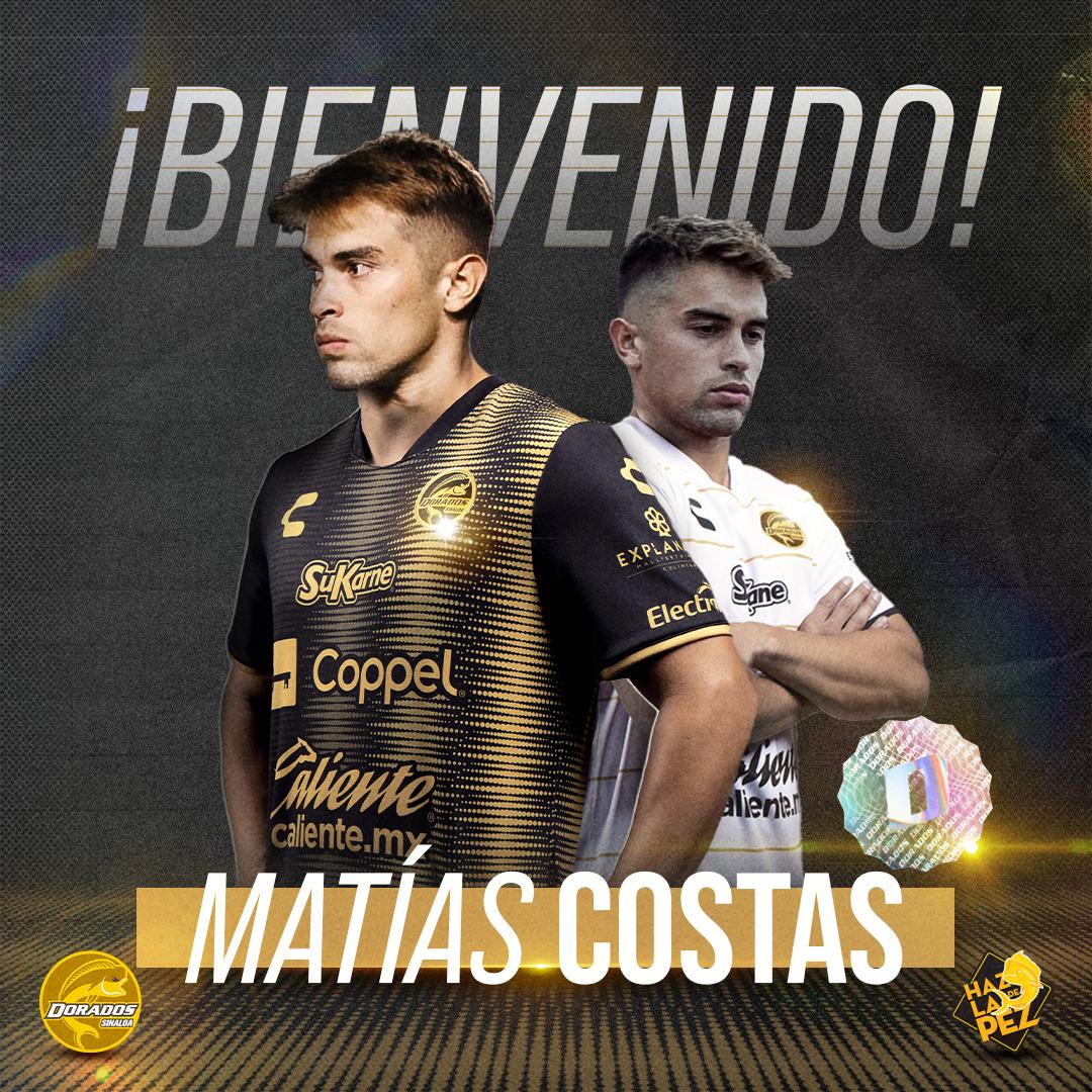 Matías Costad vestirá la dorada - HR DEPORTES