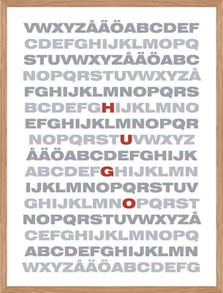 Poster Namn | Hugo Design