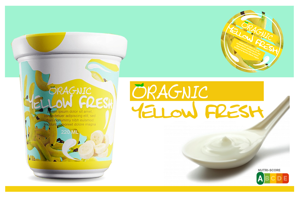 Yoghurt pot design - Hunsk