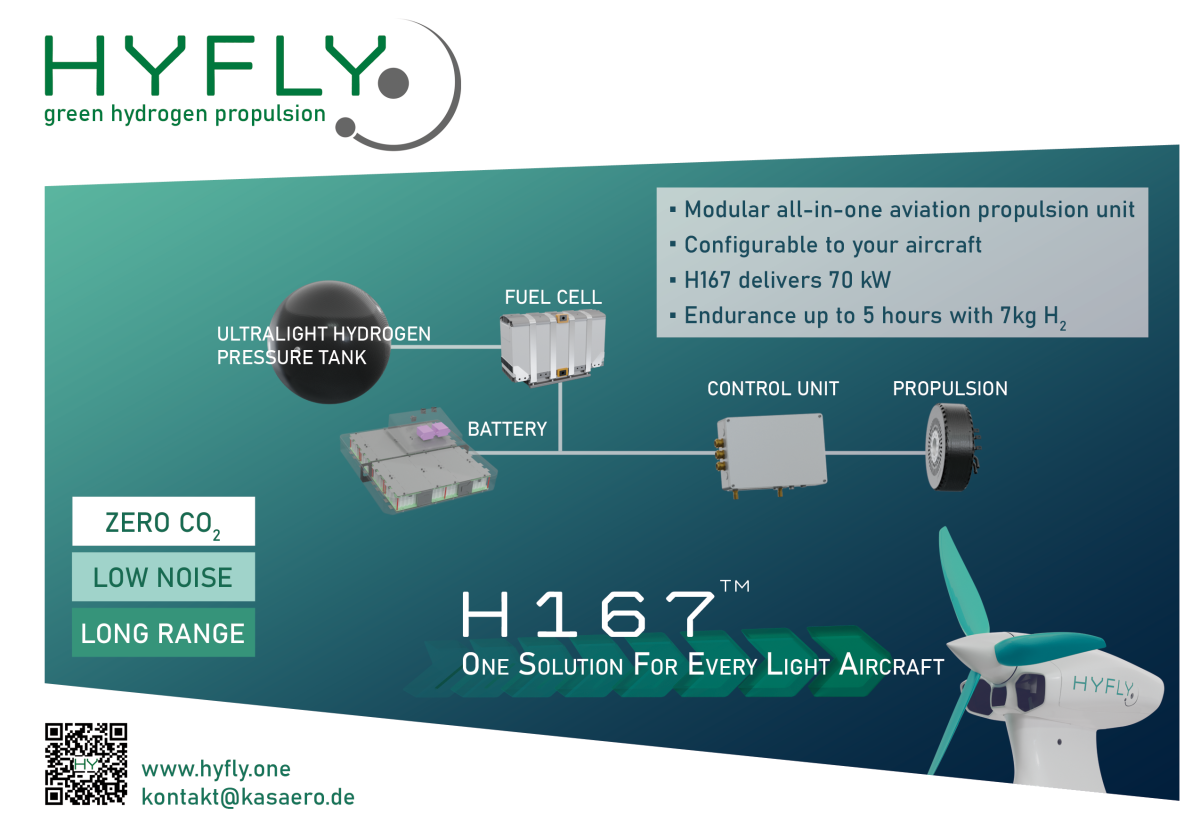 Startseite | HYFLY - Hydrogen fuel cell propulsion system